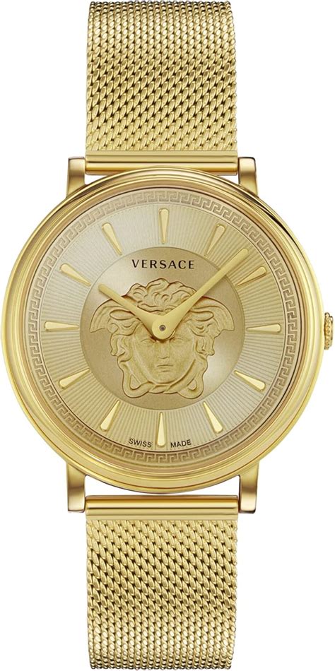 Gold Versace Watch