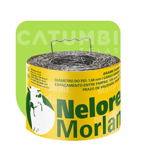 Arame Farpado Nelore Rolo 100m Catumbi Telas