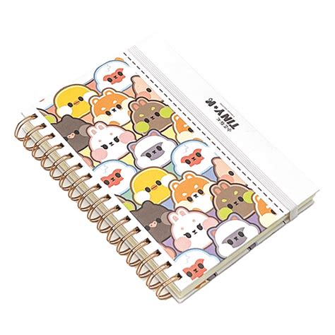 Ginza Ring Notebook Tiny K Multi A5 Stationery Stationery Free