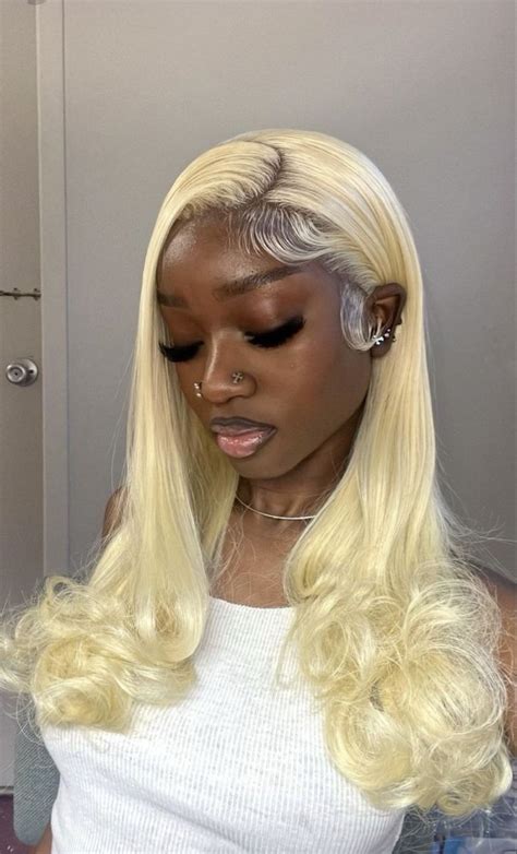 Xudxud 360 613 Lace Front Wig Human Hair Blonde Straight 200 Density Hd