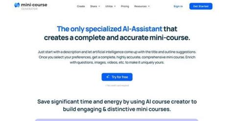Minicourse Info Pricing And Guides Ai Tool Guru