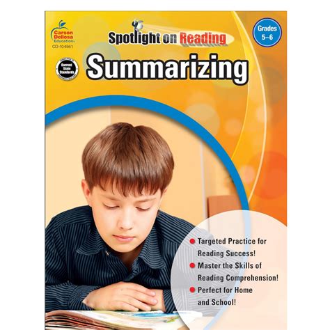 Summarizing Grades 5 6 Play School Room Cc