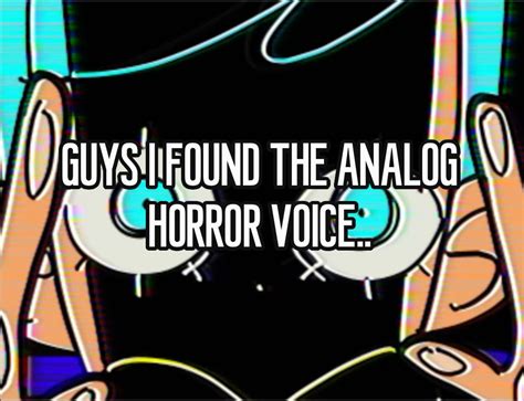 Analog Horror Characters