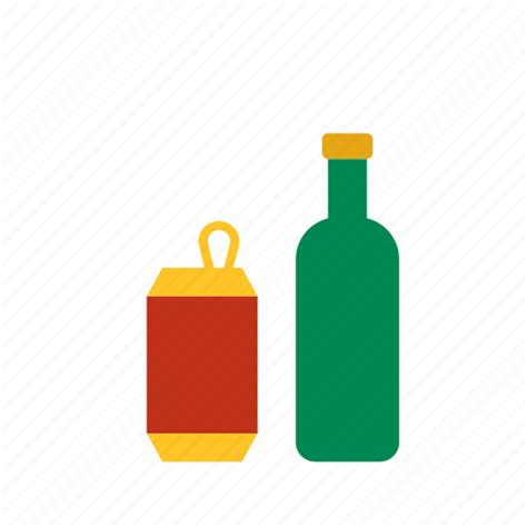 Alcohol Alcoholic Beverage Bottle Can Drink Icon
