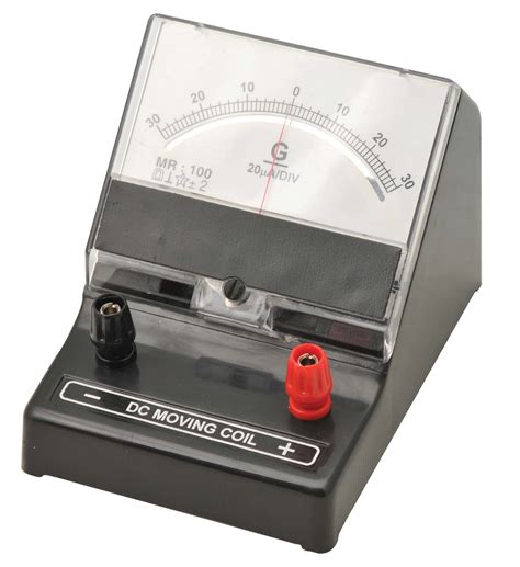 Moving Coil Meters Dc Galvanometer 30 0 30 Microamps — Eisco Labs