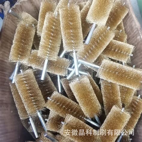 内孔管道刷清理刷抛光打磨去毛刺除锈斑圆头加密带杆纯铜 阿里巴巴