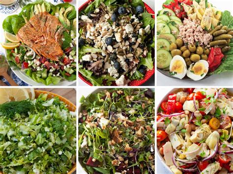 18 Healthy Salads That Dont Suck Mediterranean Diet Recipes
