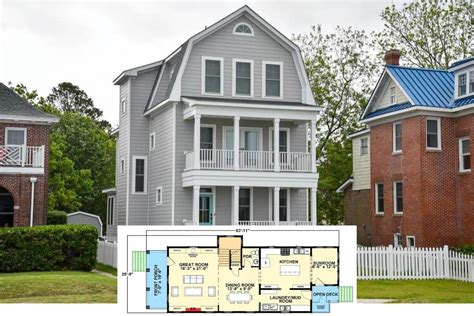 House Plans With A Gambrel Roof Home Stratosphere