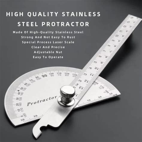 Stainless Steel Protractor