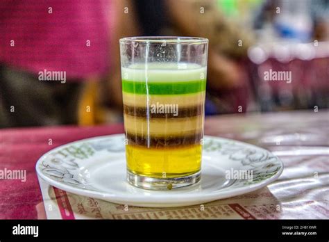 Seven Color Tea Or Seven Layer Tea Is A Well Known Hot Beverage Of