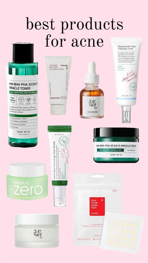 Best Korean Products For Acne Prone Skin Skin Care Acne Acne Prone