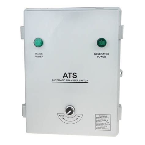 Ats Box 25a 400v Automatic Transfer Switch Panel Motorhome And Home Gas