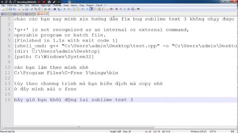 How To Fix G Is Not Recognized As An Internal Or External Command YouTube