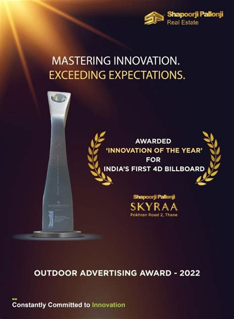 Arpit Singhal On Linkedin Realestate 4dbillboard Innovation Recognitionawards