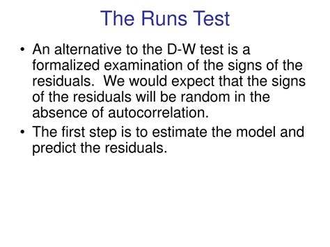 Ppt Autocorrelation In Regression Analysis Powerpoint Presentation