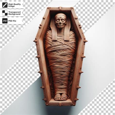 Premium Psd A Wooden Sculpture Of A Man With A Head In A Rectangle