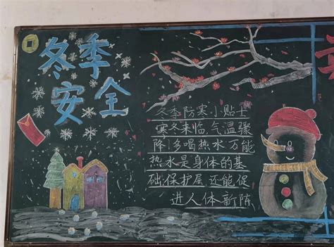 冬季防火黑板报图片小学（漂亮11张）黑板报图片大全