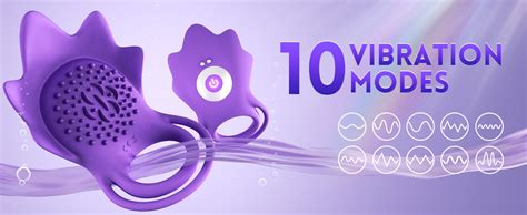 Cafatop Vibrating Cock Ring Sex Toys Silicone Penis Ring