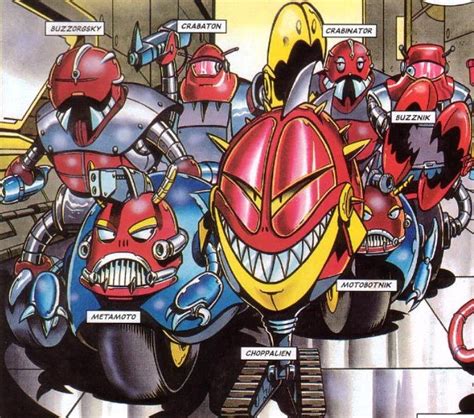 Seven Badniks Sonic News Network Fandom Powered By Wikia