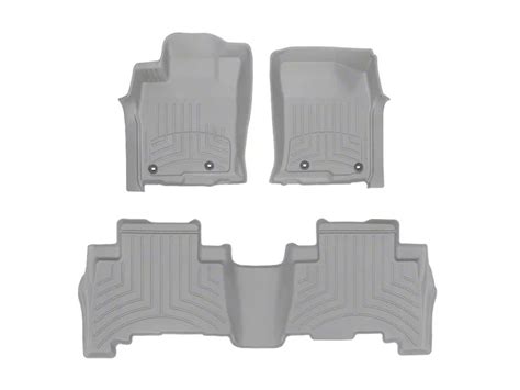 Weathertech Toyota 4 Runner Front And Rear Floor Liner Hp Gray