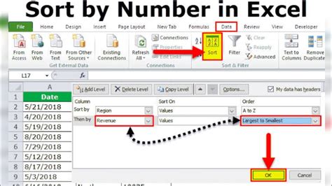 How to create a custom sort list in Excel । Custom sort in Excel - YouTube