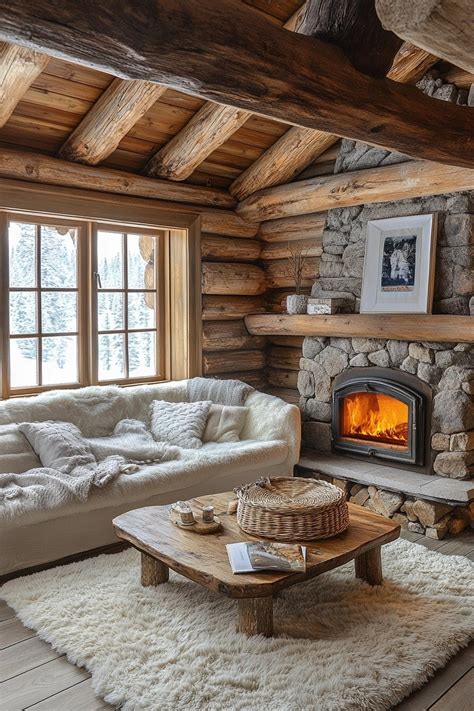 29 Log Home Interiors That Perfectly Balance Comfort And Style