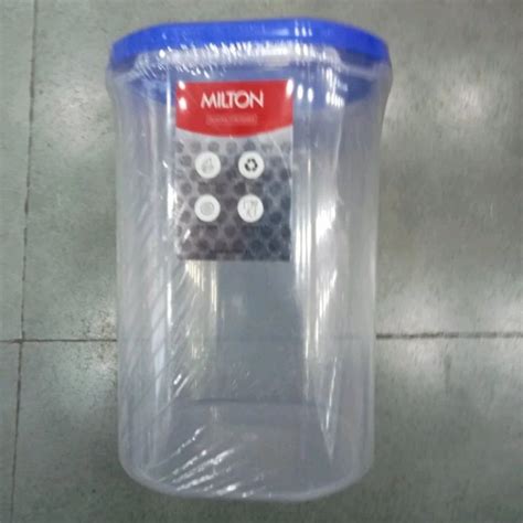Blue 2 L Milton Abs Plastic Container At Rs 80 Piece In Ahmedabad Id 2852660149073