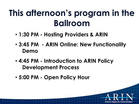 PPT Introduction To ARIN And The Internet Registry System PowerPoint Presentation ID