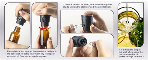 Waterless Diffuser For Essential Oil Aromatherapy