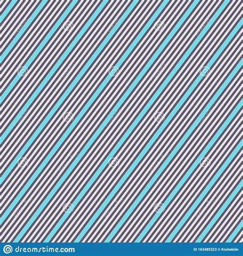 Abstract Seamless Stripped Pattern Parallel Diagonal Lines Of Different Thickness Stock Vector