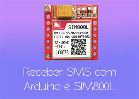 Receber SMS Arduino E SIM L Arduino Portugal