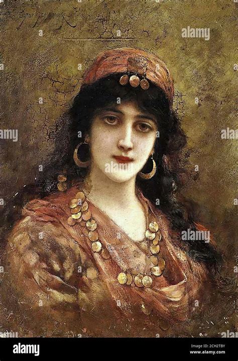 Semenowsky Emile Eisman An Eastern Beauty 2 French School 19th
