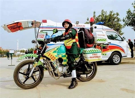 Kpk Rolls Out Resuce 1122 Motorcycle Ambulances In Peshawar