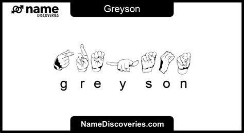 Greyson Name Meaning And Origin