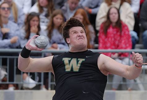 Iowa City Wests James Barnett Takes 2nd In Shot Put At State Track Meet