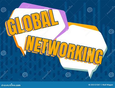 Inspiration Showing Sign Global Networkingcommunication Network Which