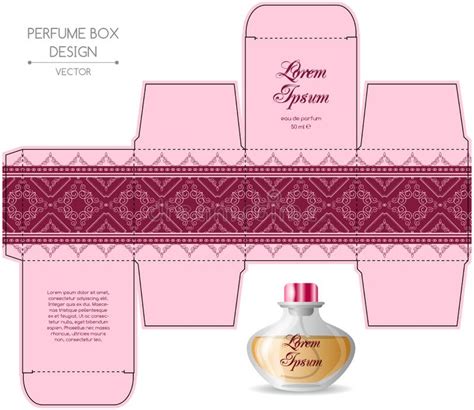 Perfume Box Design Stock Vector Illustration Of Pack 69347762