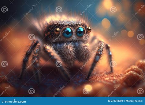 Hyperrealistic Illustration Of A Comical Caricature Mouse Royalty Free Stock Image