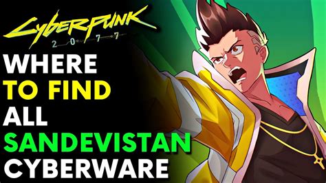 Cyberpunk 2077 All Sandevistan Cyberware Move Like David Martinez