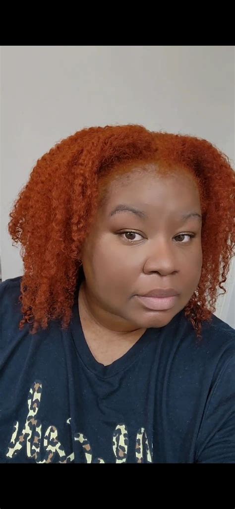 Dyed My Hair Ginger 🧡 R Naturalhair