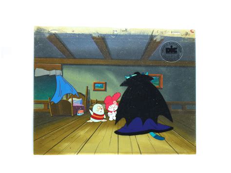 Hello Kittys Furry Tale Theater My Melody And Chip Getting Scared B Timeless Cel Gallery