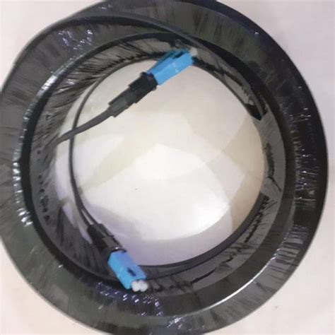 Jual St Fiber Optic Ftth Upc Dropcore 2 Core 3 Seling 250m Sc Upc Siap