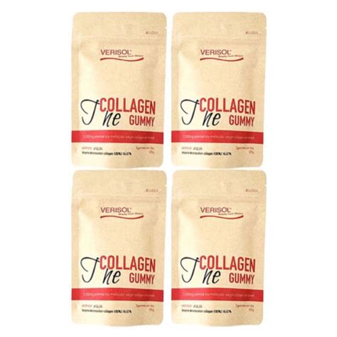[verisol] The Delicious Collagen Gummy 126g X 4p Shopee Singapore