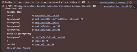 [help] Aws Console 401 Error In Eu Central 1 Cant See Create Tables Aws Re Post
