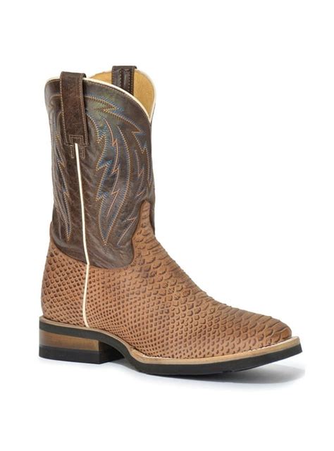 Python Cowboy Boots Mens