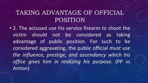 Aggravating Circumstances Pptx