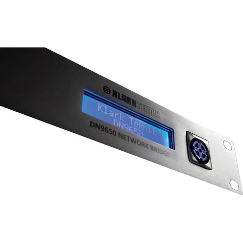 Klark Teknik Dn9650 Digital Audio Network Bridge Dn9650 Bandh