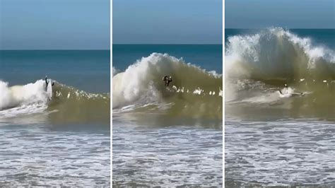 Conhece A Backwash Onda De Retorno Surpreendeu Surfista Em Guarapari