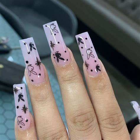 28 Stunning Playboy Nail Designs For 2024