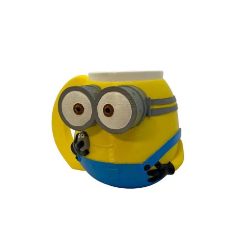 Stl File Minion Cup 👹・3d Print Design To Download・cults